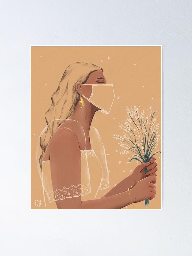 "Filipiniana Flower" Poster for Sale by samsum | Redbubble