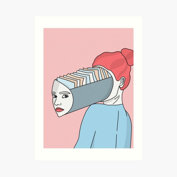 "Filing cabinet" Art Print for Sale by eyescream-illu | Redbubble