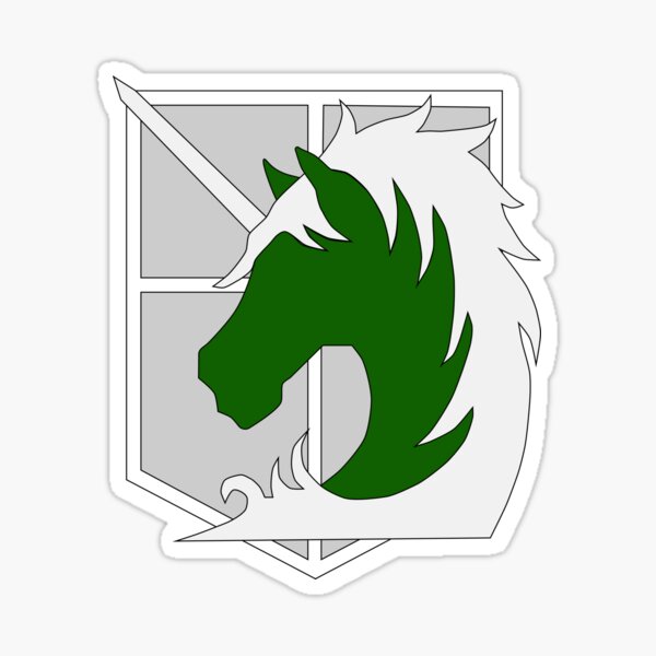 "Military Police Logo AOT" Sticker for Sale by Junaidah | Redbubble