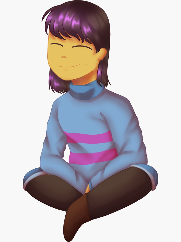 "Frisk undertale" Sticker by Chesnisse | Redbubble