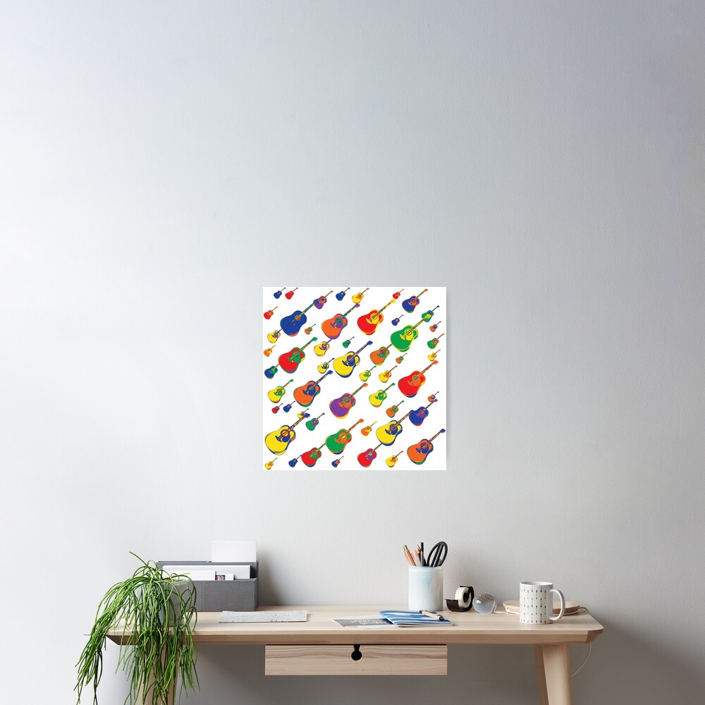 "Gitter | Music | love | color" Poster for Sale by projjall | Redbubble