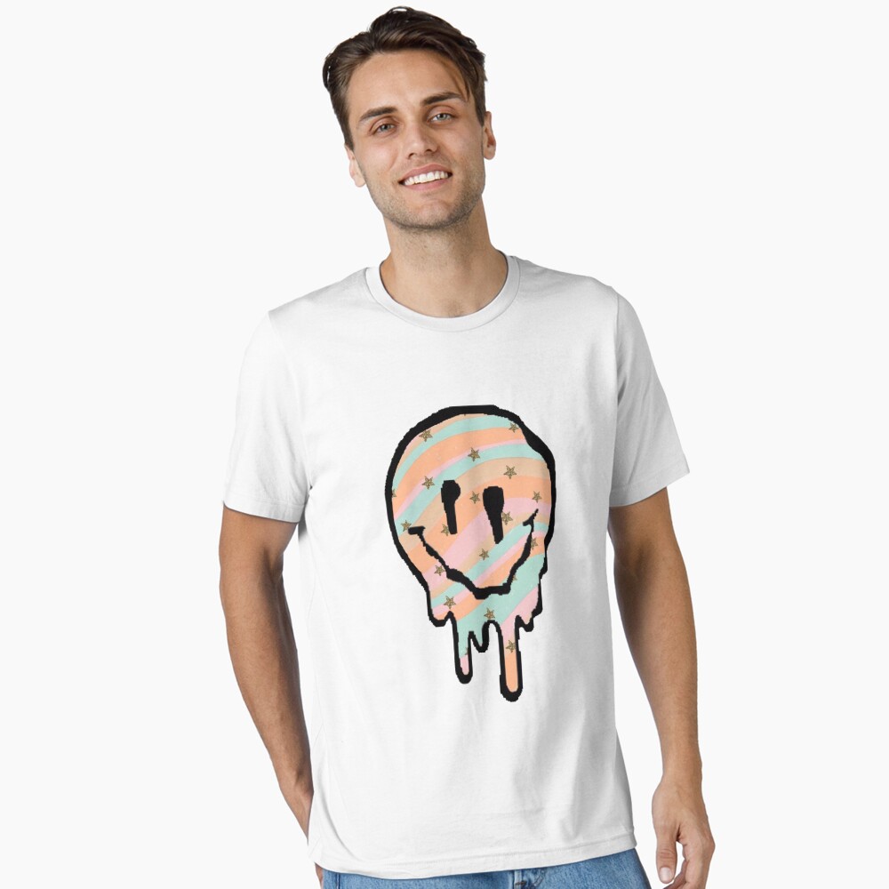 "Pastel star drippy face" Sticker for Sale by Als10806 | Redbubble