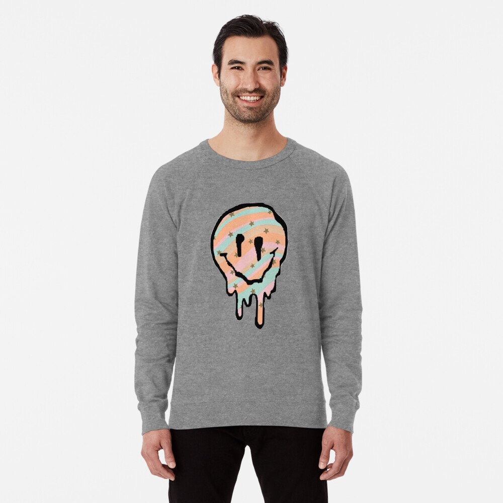 "Pastel star drippy face" Sticker for Sale by Als10806 | Redbubble