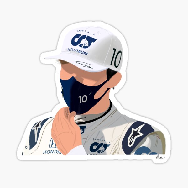 "Pierre Gasly Turkish GP 2020" Sticker for Sale by AbbieMoran02 | Redbubble