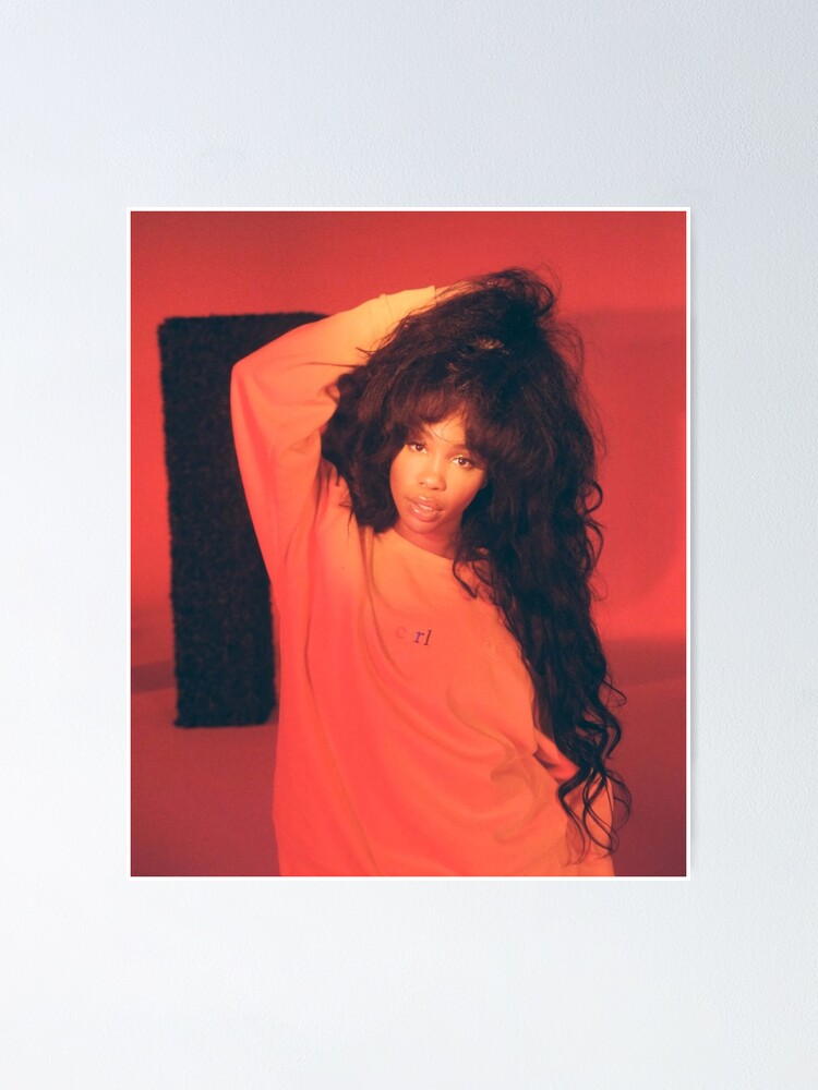 "Sza!! Red Cover" Poster for Sale by Ryanfordss | Redbubble