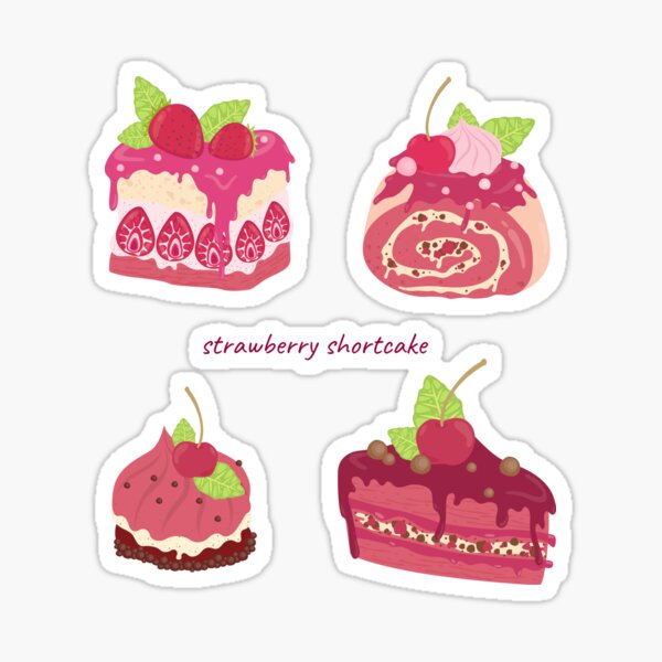 "Paris pastries sticker pack" Sticker for Sale by Nyanko-Sempai | Redbubble
