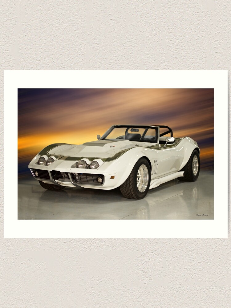 "1968 Chevrolet C3 Corvette ZL1 'Trans Am'" Art Print by DaveKoontz ...