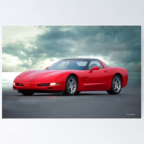 "Chevrolet C5 Corvette Coupe" Poster for Sale by DaveKoontz | Redbubble