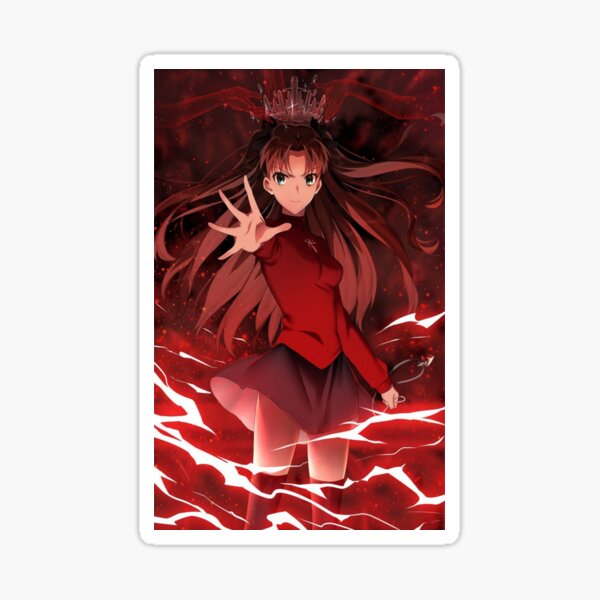 "Rin Tohsaka" Sticker by Yusuflakhdar | Redbubble