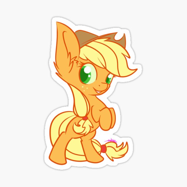 "Applejack " Sticker by AsheeCakes | Redbubble