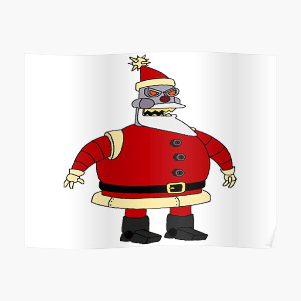 "BENDER EVIL" Poster by FILIBURCIA | Redbubble