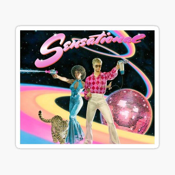 "Night Sensational Art" Sticker for Sale by sanyalex | Redbubble