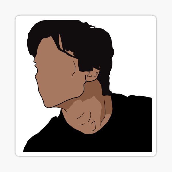 " Damon Salvatore ( TVD ) Sticker 2" Sticker for Sale by ...