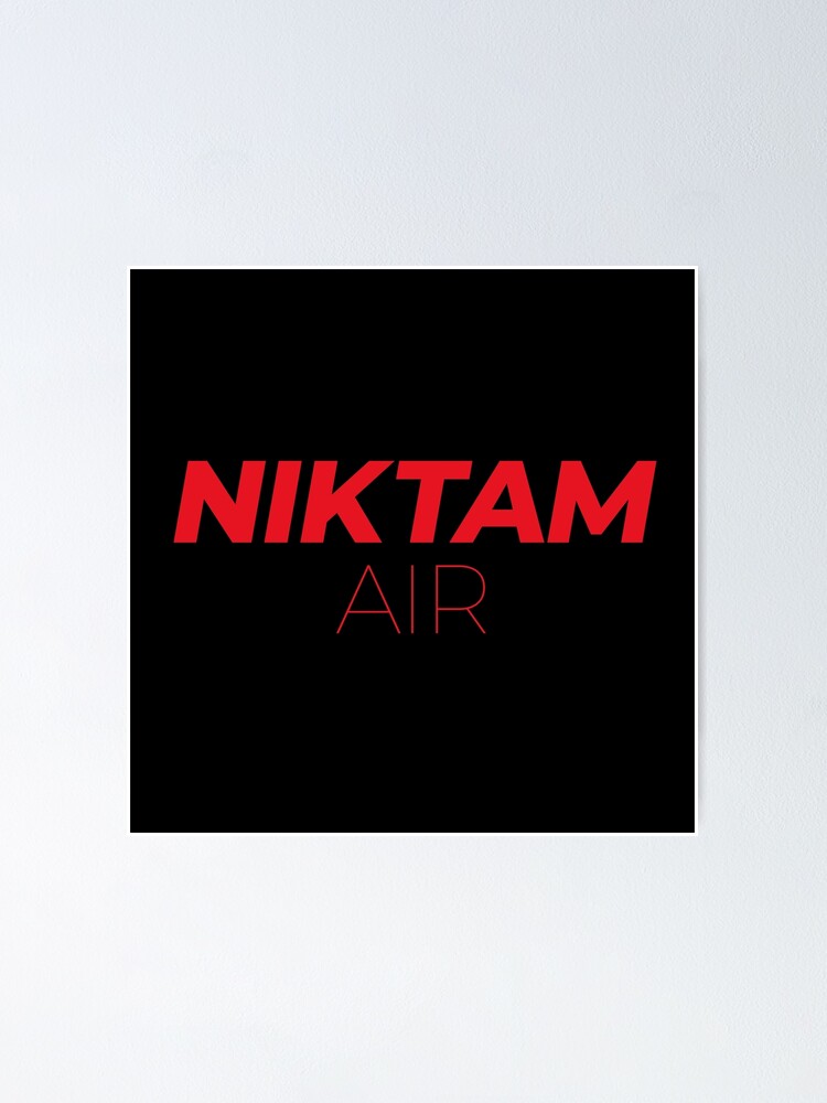 Poster « Niktam Air », par OFDP | Redbubble