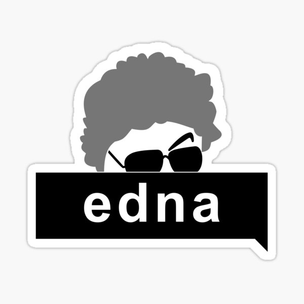 "Kitboga Edna Artwork" Sticker for Sale by denisseinfeld | Redbubble
