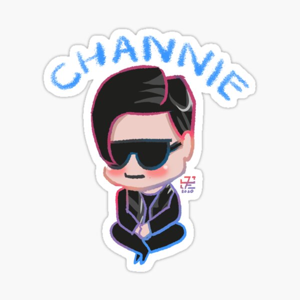 "DJ Channie" Sticker by Cellyarts | Redbubble