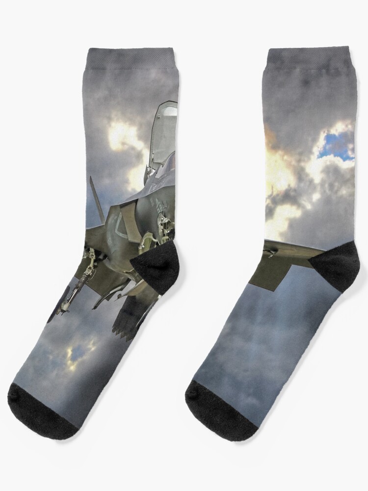 "Lockheed Martin F-35B Lightning II" Socks for Sale by Arrowman | Redbubble