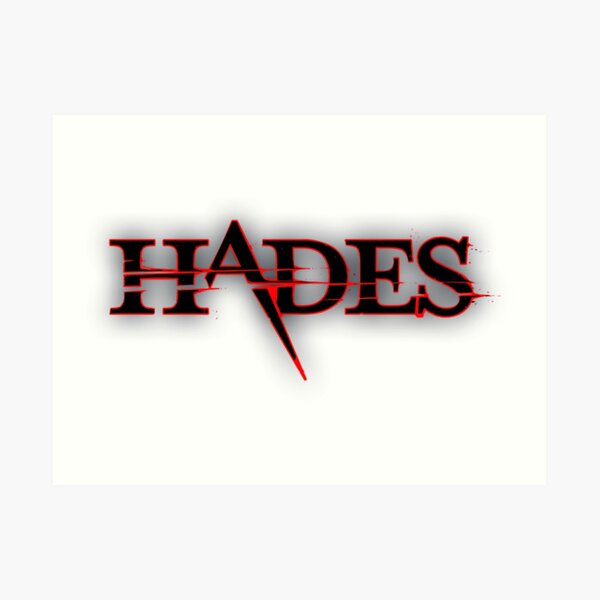 "Hades game logo" Art Print by CurtisTDesigns | Redbubble