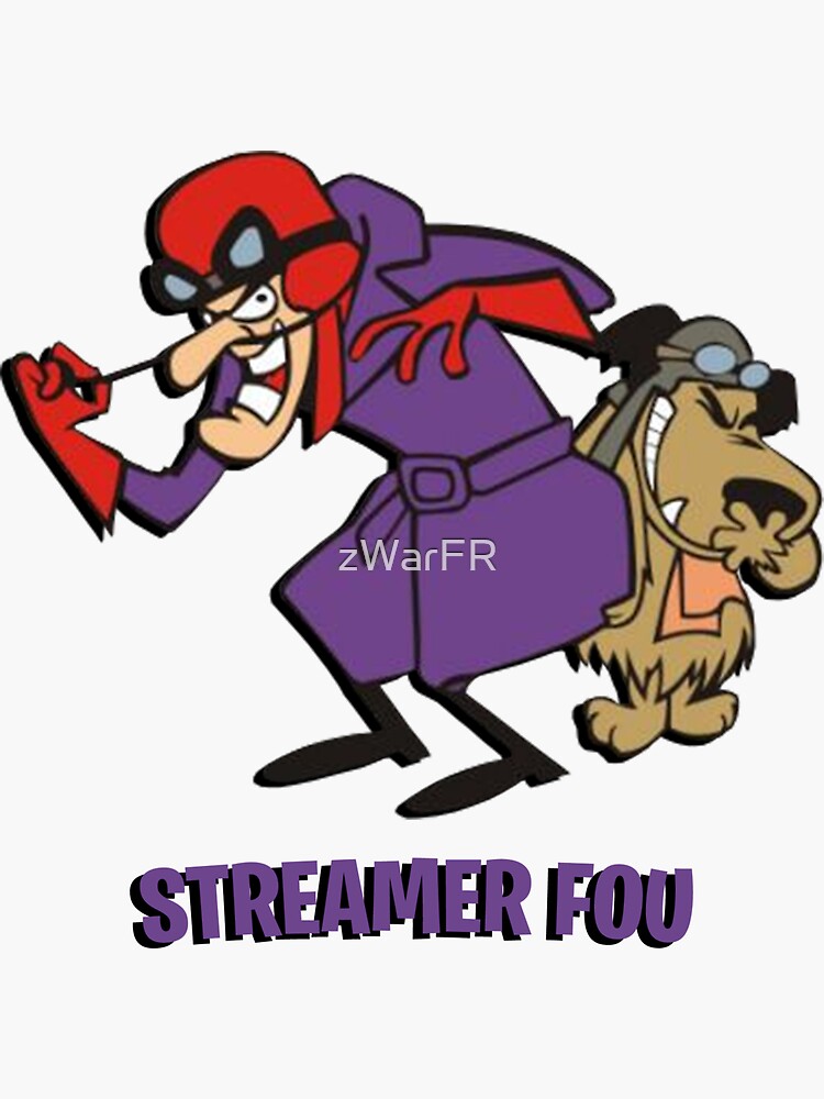 "CRAZY STREAMER | CRAZY STREAMER | FATALITY" Sticker by zWarFR | Redbubble