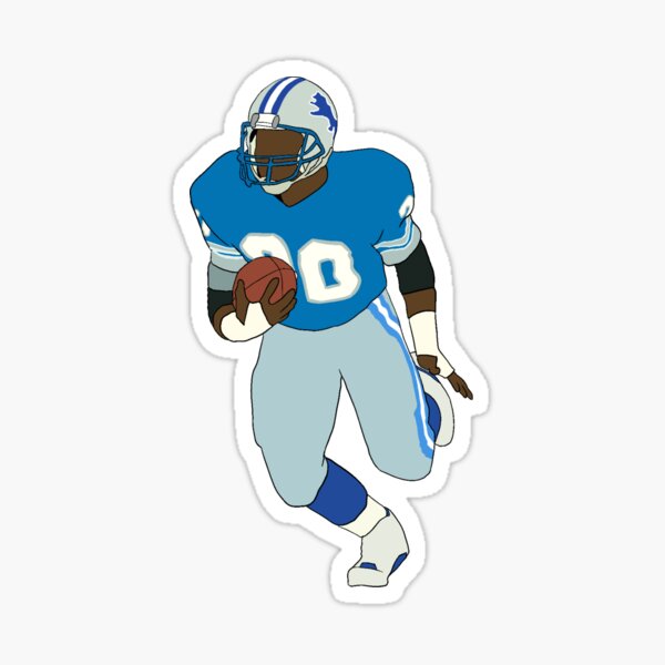 Barry Sanders Stickers | Redbubble