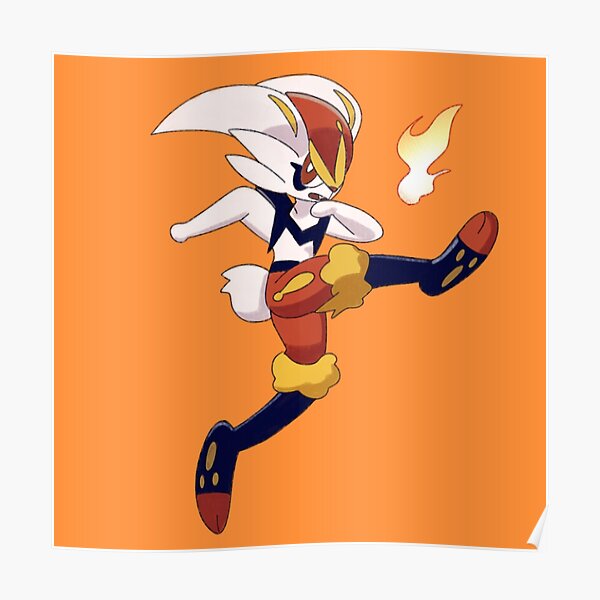 Cinderace Posters | Redbubble