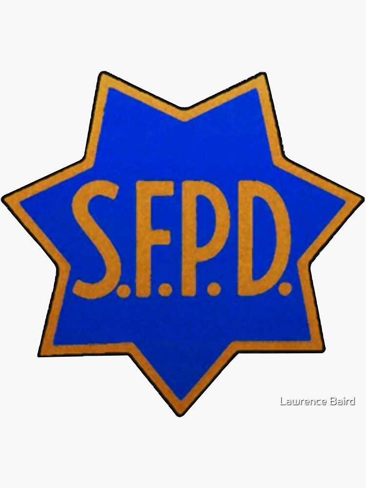 "SFPD San Francisco Police Department" Sticker for Sale by ...
