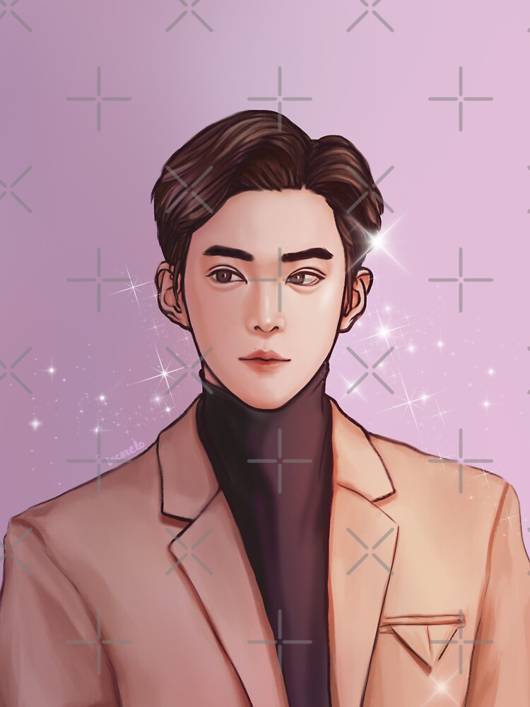 "Sparkling | EXO Suho" Sticker by incazeloart | Redbubble