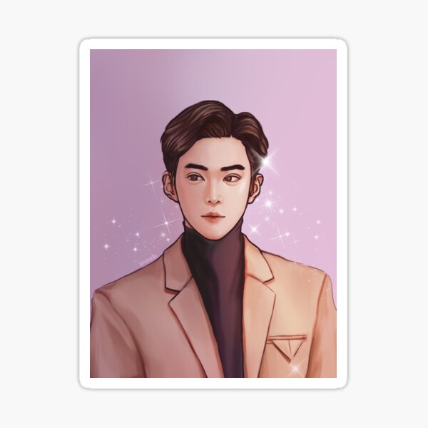 "Sparkling | EXO Suho" Sticker by incazeloart | Redbubble