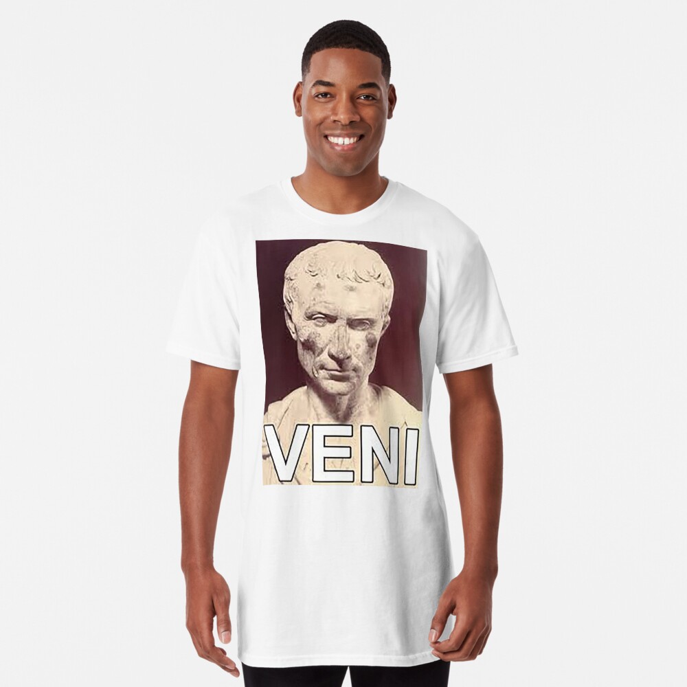 "Caesar Veni - I came, I saw, I conquered, cheeky meme" Sticker for ...