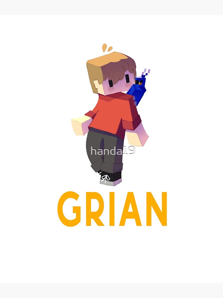"GRIAN" Poster for Sale by handa19 | Redbubble