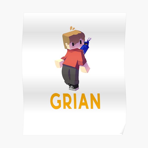 "GRIAN" Poster for Sale by handa19 | Redbubble