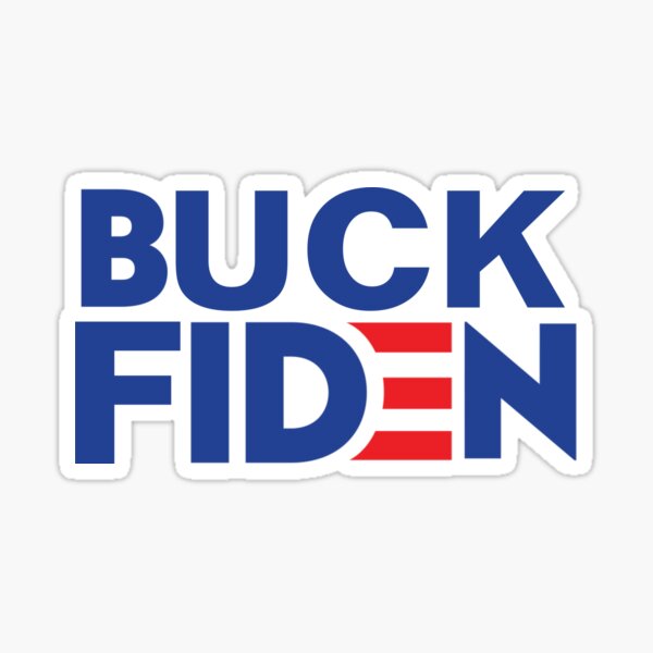 Buck Fiden Stickers | Redbubble