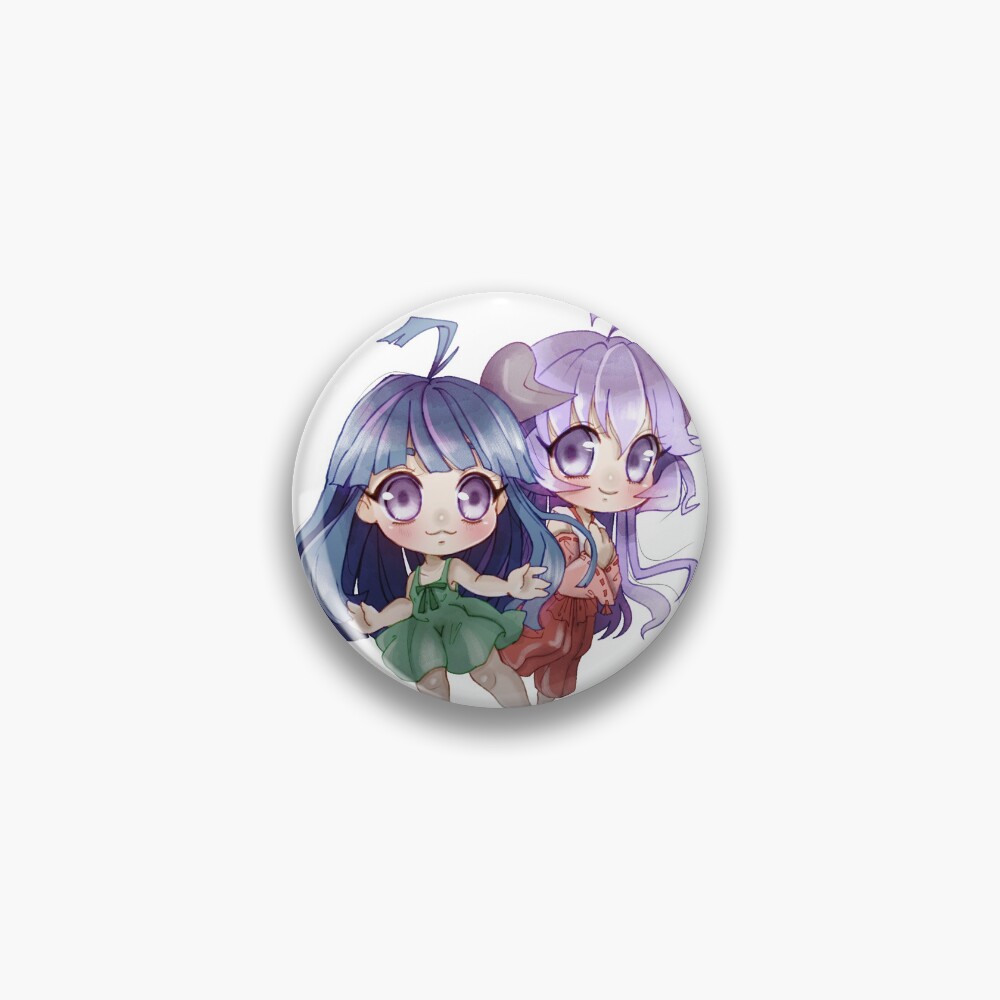 "Rika and Hanyuu Chibis" Sticker for Sale by ZucchiniDraws | Redbubble