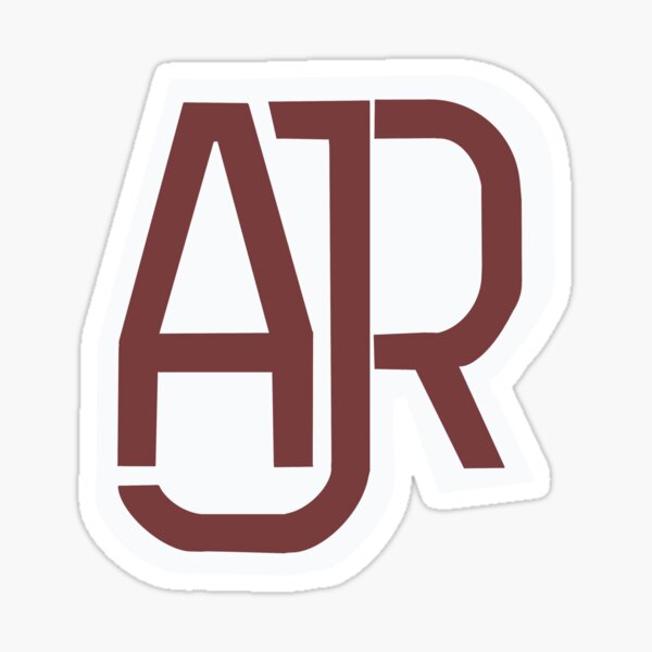 "AJR Logo" Sticker for Sale by Twin-Stickers | Redbubble