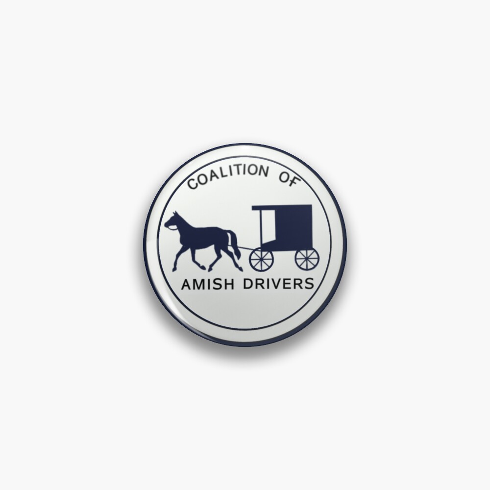 "Coalition of Amish Drivers" Sticker for Sale by katiehoran | Redbubble