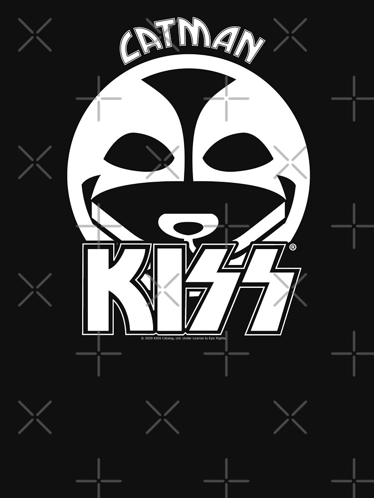 "KISS Band Catman Design " T-shirt for Sale by designminimal ...