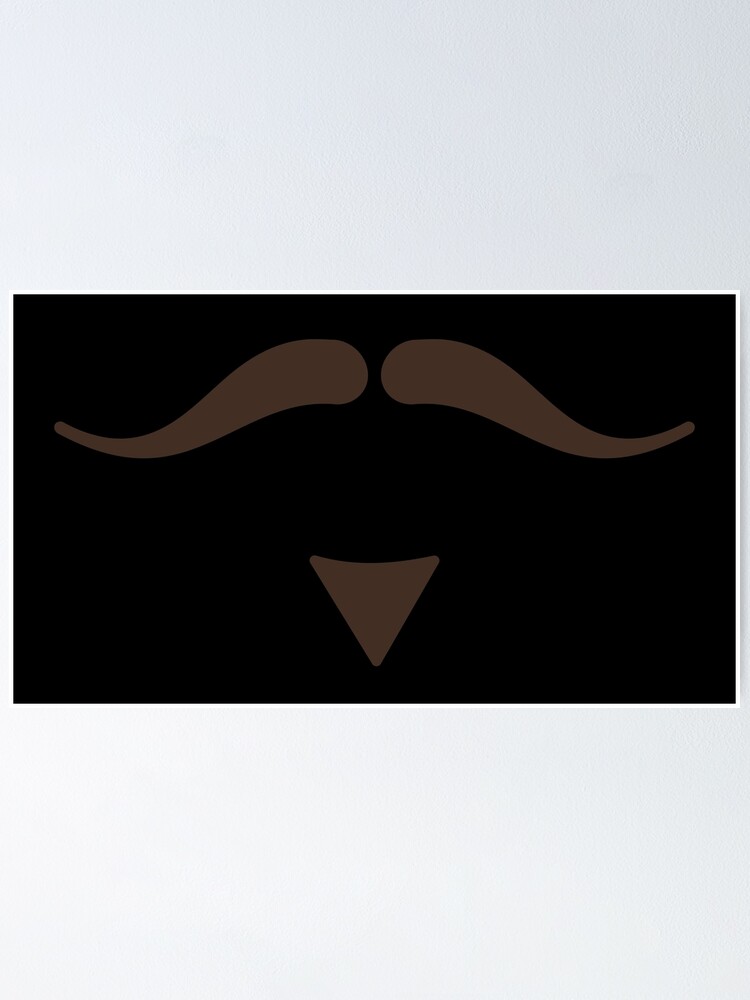 "Doc Holliday Mustache" Poster by muskitt | Redbubble