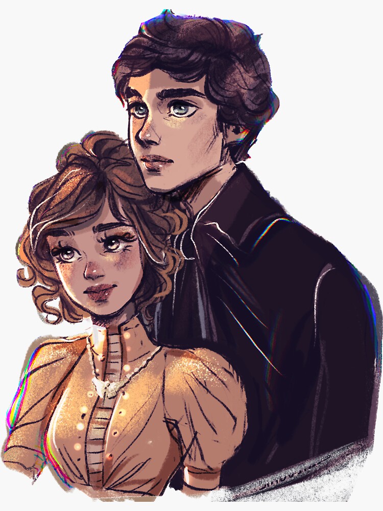 "Clockwork Angel " Sticker for Sale by smoustart | Redbubble