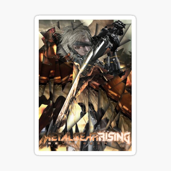 "Metal Gear Rising: Revengeance - Raiden " Sticker for Sale by kdejus ...