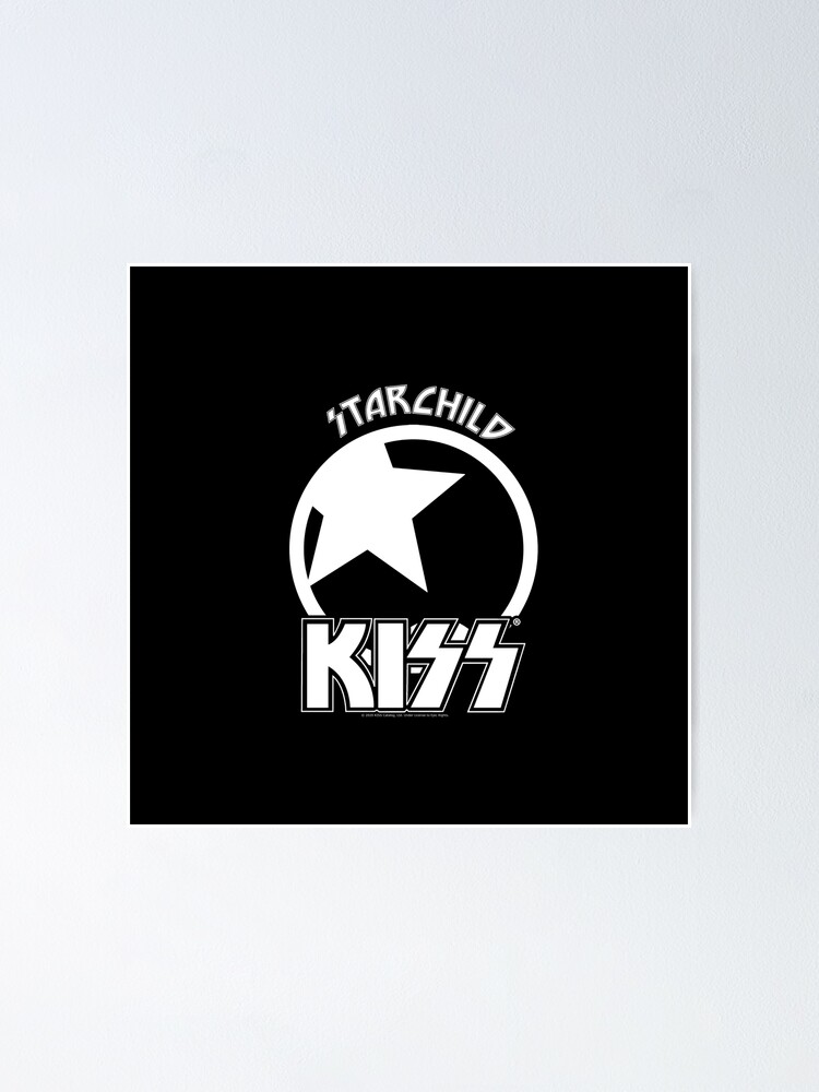 "KISS Band Starchild Design " Poster for Sale by designminimal | Redbubble