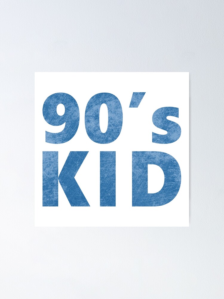 Póster «Niño de los 90 | Niño de los noventa | vieja escuela» de Quotie ...