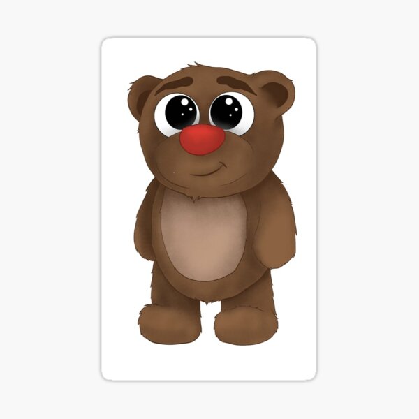 "Benny the Bear" Sticker for Sale by RobinTales | Redbubble