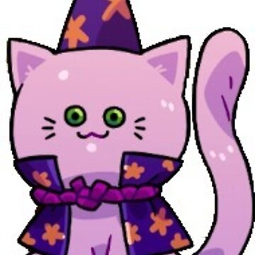 "Jaun the Small Magical Latino Cat - Monster Camp" Sticker for Sale by ...