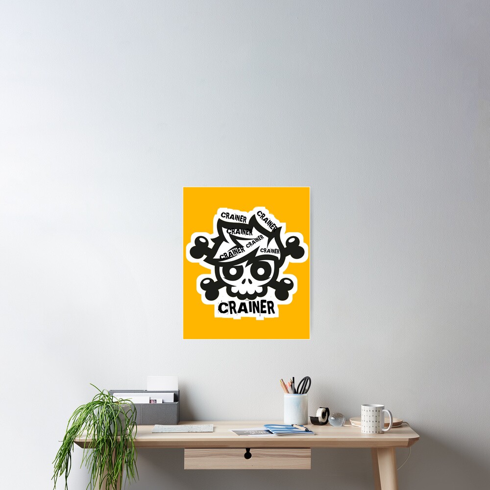 "crainer" Poster for Sale by Crostone | Redbubble