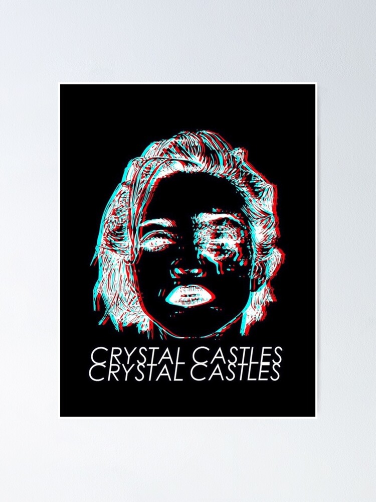 "Crystal Castles Album Cover" Poster for Sale by uprooted | Redbubble