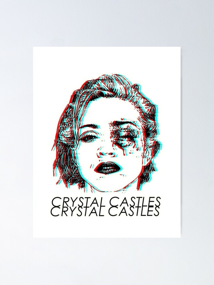 "Crystal Castles Album Cover" Poster for Sale by uprooted | Redbubble