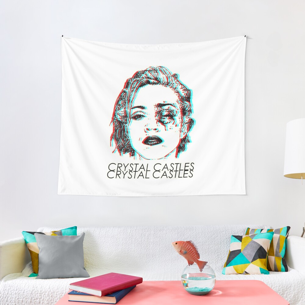 "Crystal Castles Album Cover" Tapestry for Sale by uprooted | Redbubble