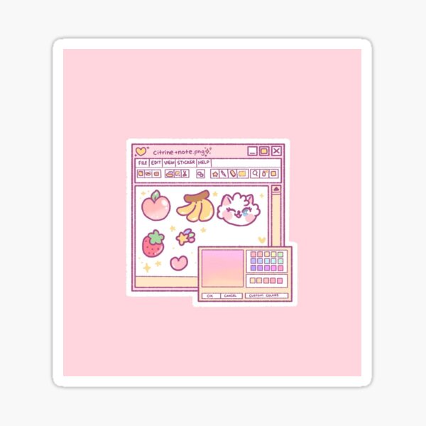 "kawii aesthetic" Sticker for Sale by booitskory123 | Redbubble