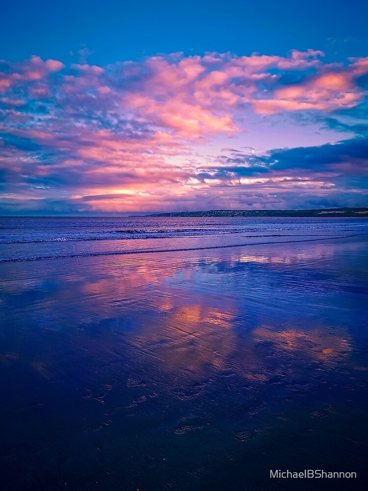 "Sunset, Filey Bay, North Yorkshire" Canvas Print for Sale by ...