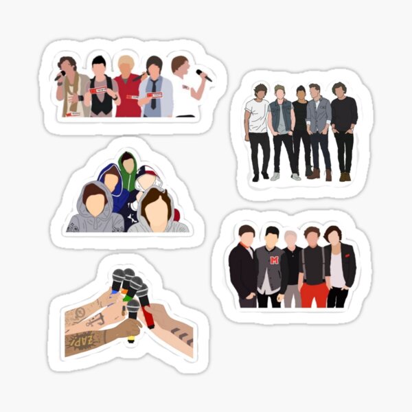 "One Direction Sticker Pack" Sticker for Sale by a-h485 | Redbubble